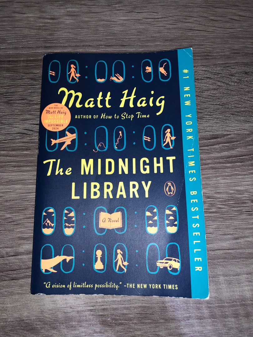The Midnight Library by Matt Haig, Hobbies & Toys, Books & Magazines ...
