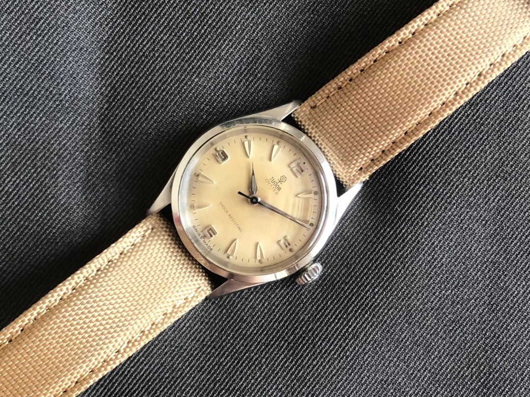 Tudor Oyster 7934 34mm Explorer Dial, Luxury, Watches on Carousell