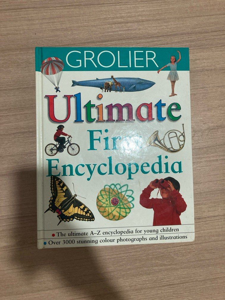 Ultimate First Encyclopedia (GROLIER), Hobbies & Toys, Books ...