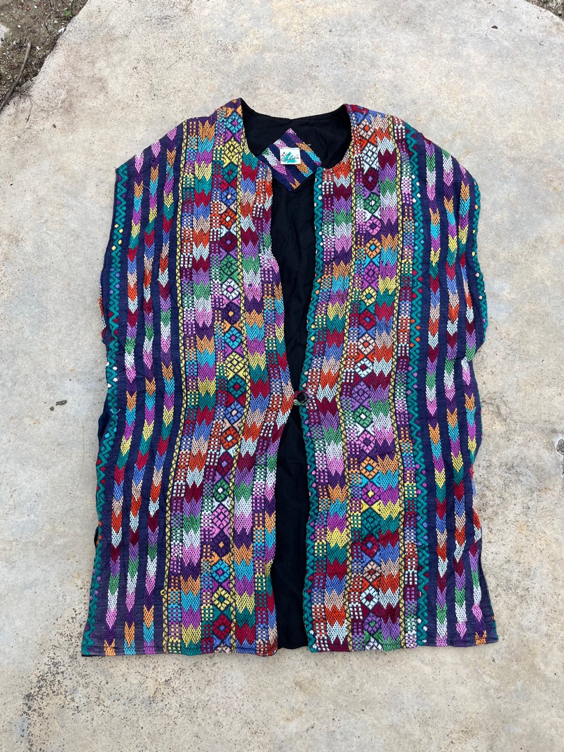 Vintage Native Navajo Baja Multicolour Vest, Men's Fashion, Coats ...