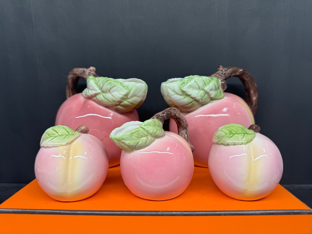 Vintage Russ Berrie 1990s Porcelain Pitcher, Furniture & Home Living ...
