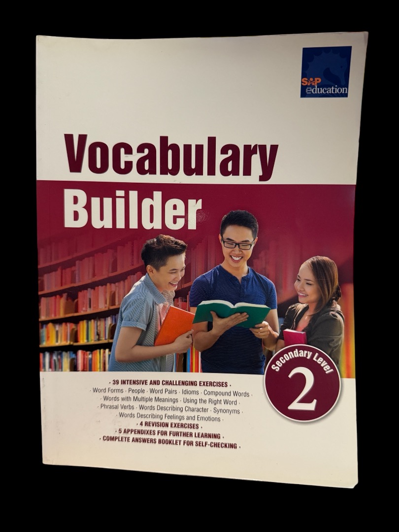 Vocabulary Builder: Secondary Level 2, Hobbies & Toys, Books ...