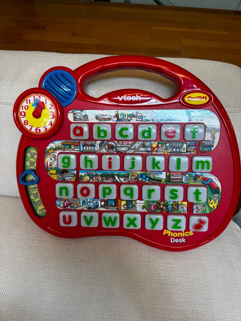 Vtech Phonics Desk, Hobbies & Toys, Toys & Games on Carousell