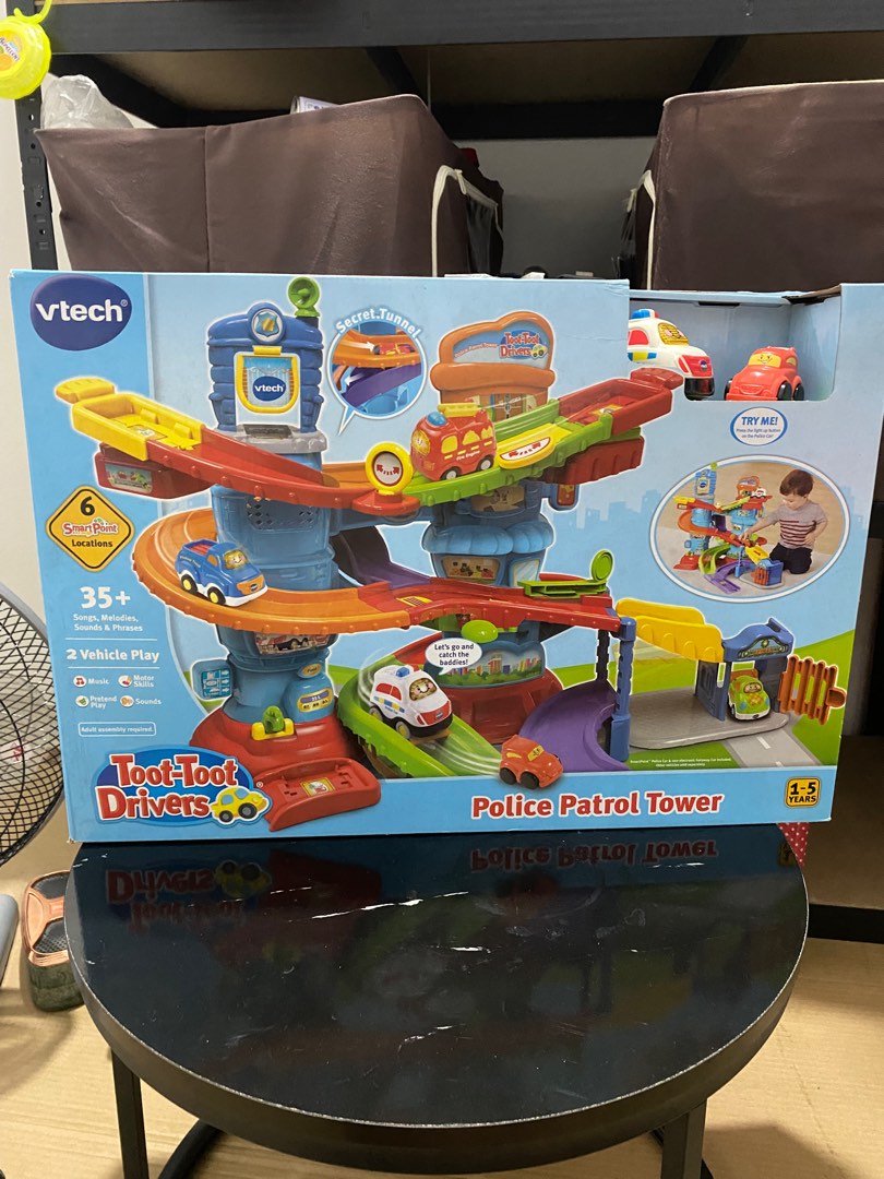 Vtech Track - Patrol Tower, Hobbies & Toys, Toys & Games on Carousell