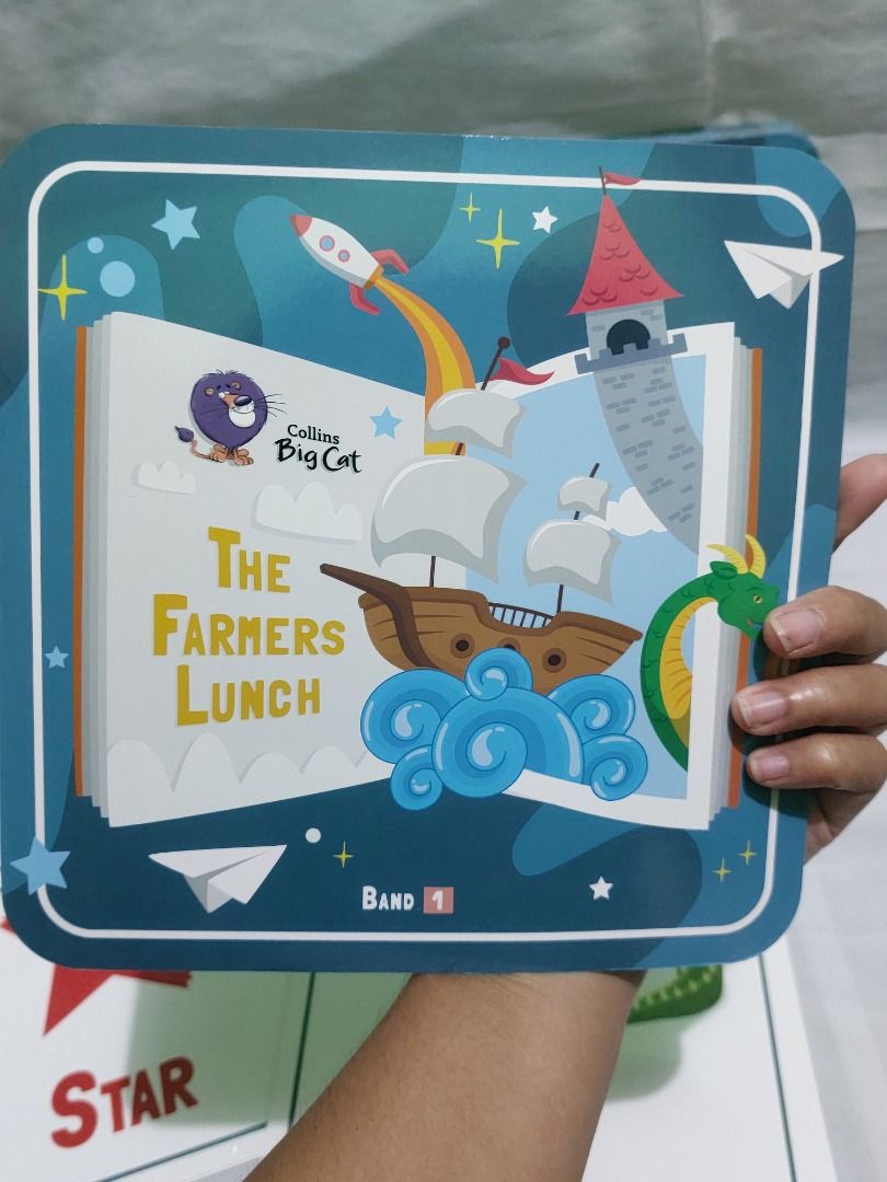 124 pcs Collins Big Cat Giant Flashcards for Kids, Hobbies & Toys, Toys & Games on Carousell