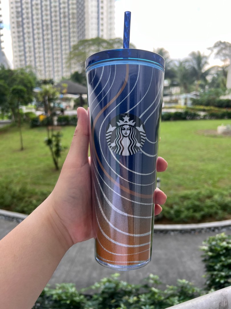 2025 Starbucks Traditions Indigo Cold Cup, Furniture & Home Living ...