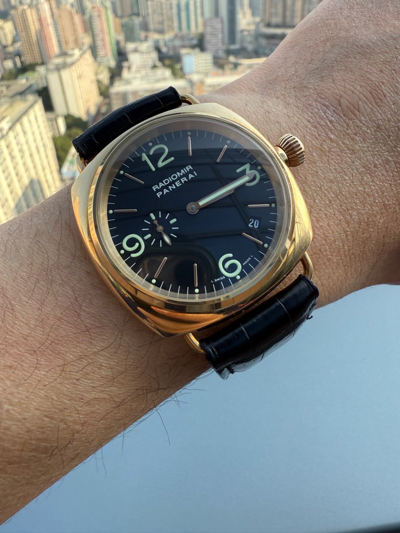 罕有 Panerai Radiomir Pam 103, 名牌, 手錶 - Carousell