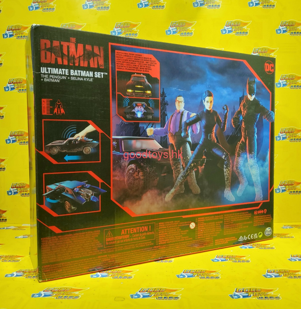 內全新 SPIN MASTER DC THE BATMAN ULTIMATE BATMAN SET THE PENGUIN+SELINA ...