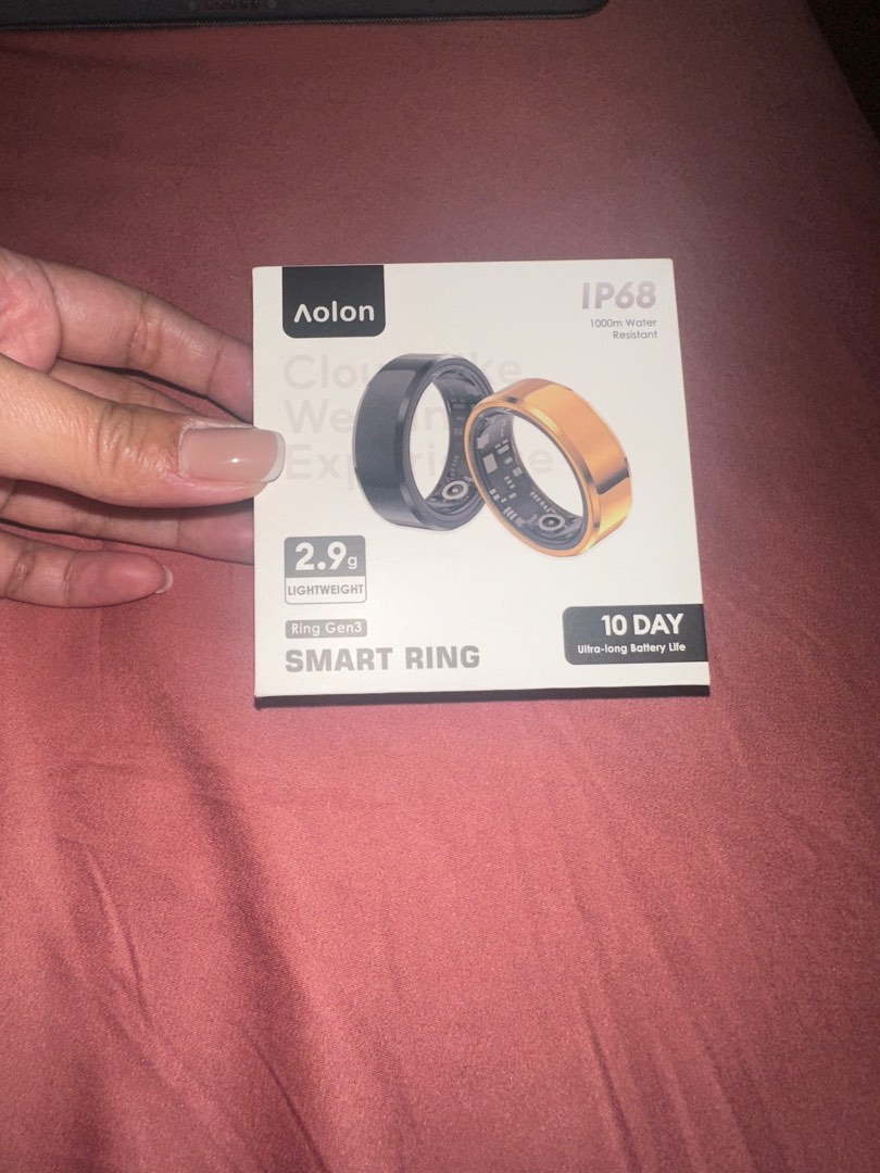 Aolon gen 3 smart ring, Mobile Phones & Gadgets, Wearables & Smart ...