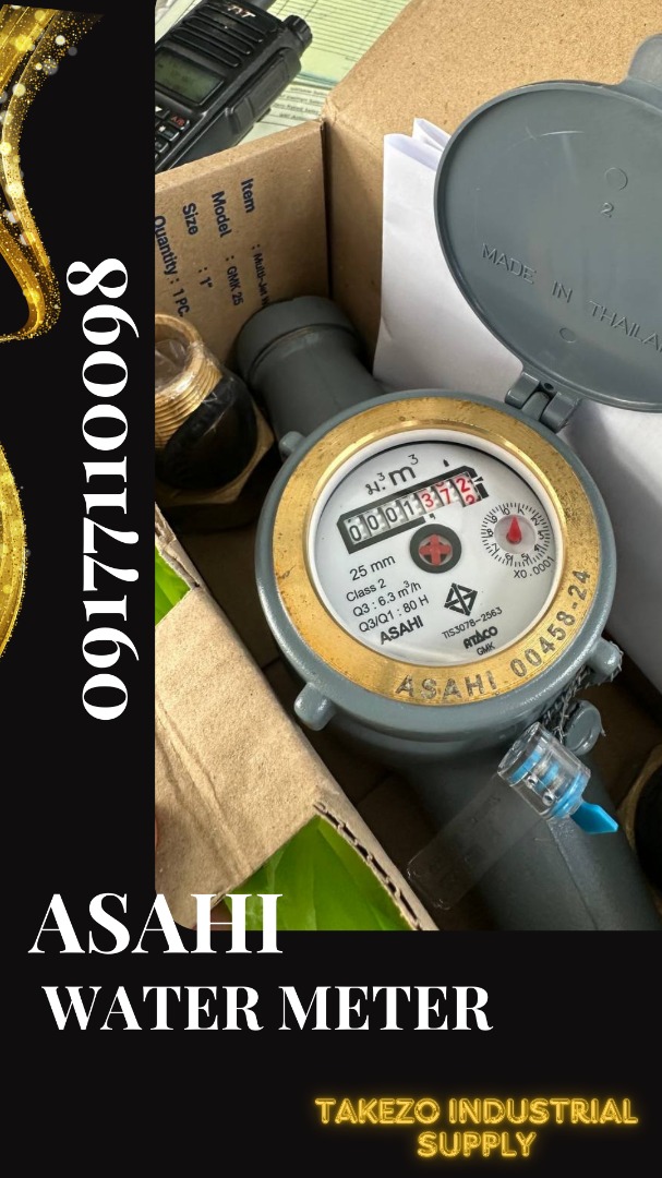 Asahi water meter, Furniture & Home Living, Furniture, Other Home ...