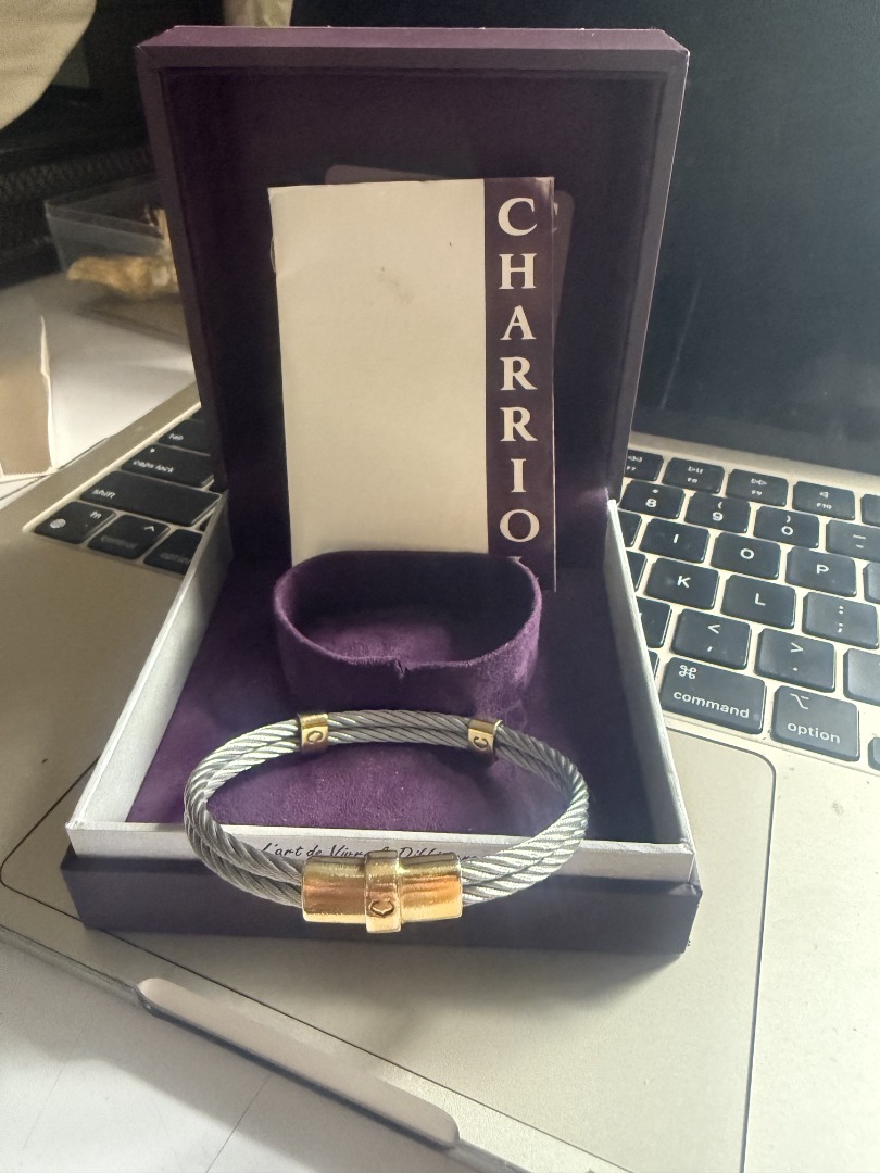 Auth Charriol geneve bangle 2 tone Medium, Luxury, Accessories on Carousell