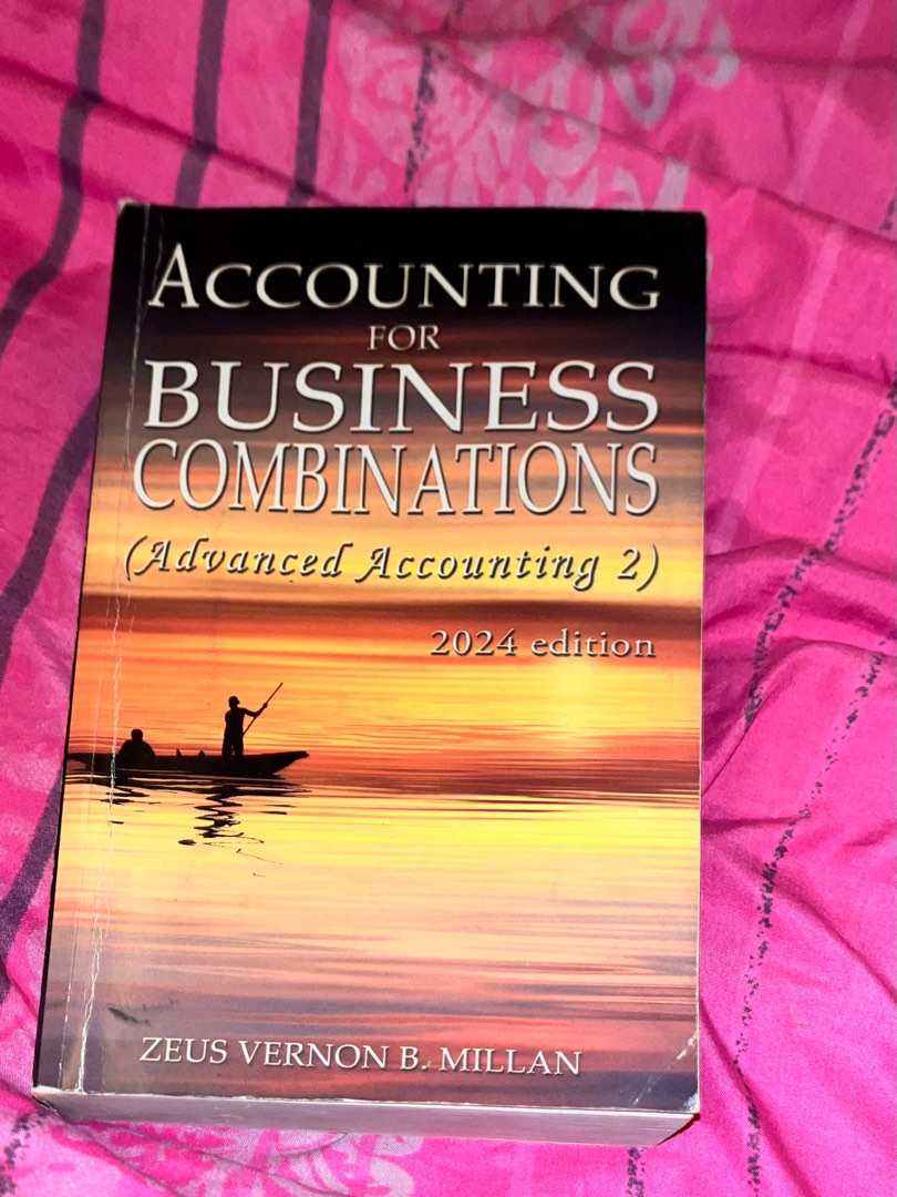 AUTHENTIC Accounting for Business Combi by Millan 2024 Edition, Hobbies ...