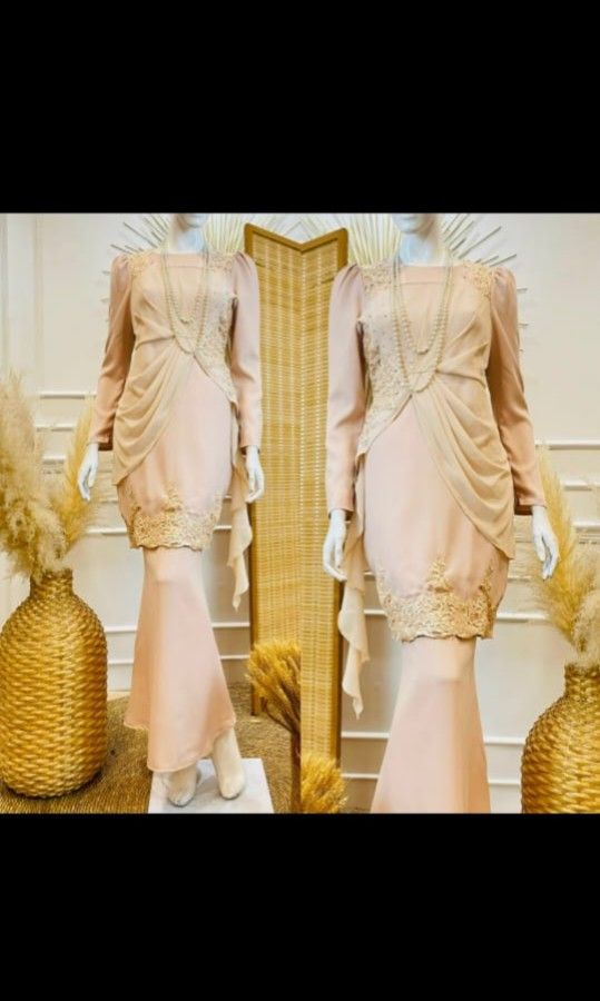 Baju kurung raya 2025, Women's Fashion, Muslimah Fashion, Baju Kurung ...