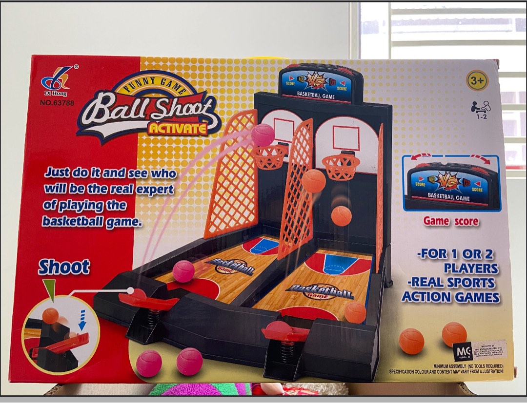 Ball Shoot Game Set (in box), Hobbies & Toys, Toys & Games on Carousell