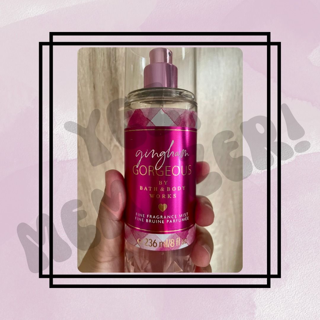 Bath & Body Works - Gingham Gorgeous Fine Fragrance Mist 236 ml (No Box ...