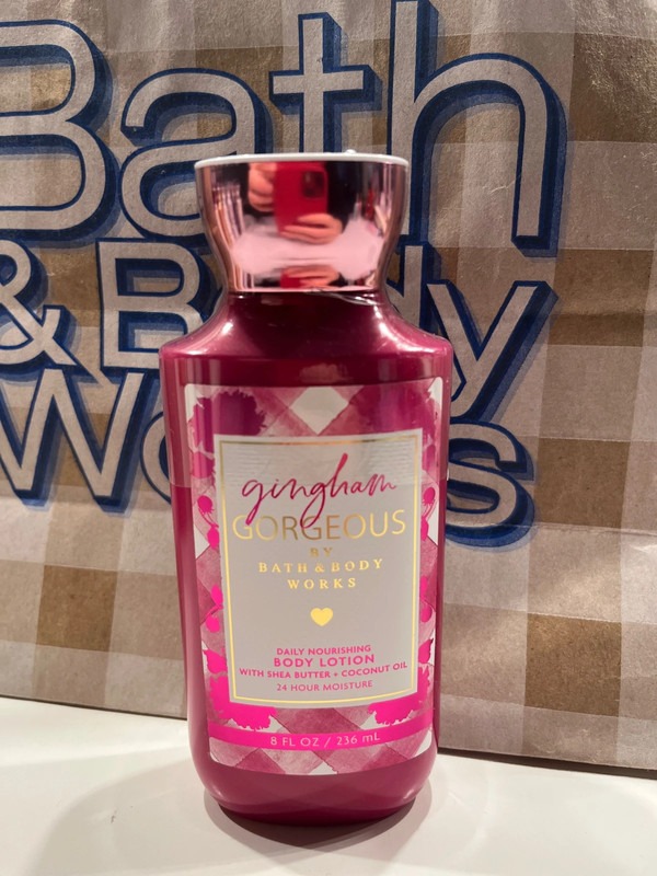 Bath & Body Works Body Lotion Gingham gorgeous, Beauty & Personal Care, Bath & Body, Body Care ...