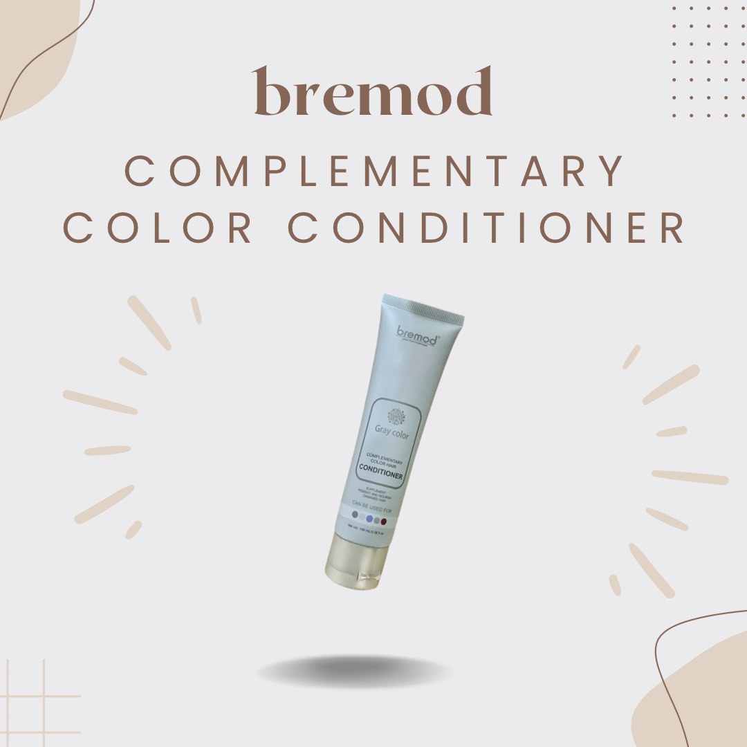 bremod Complementary Color Conditioner, 100 mL (Gray), Beauty ...
