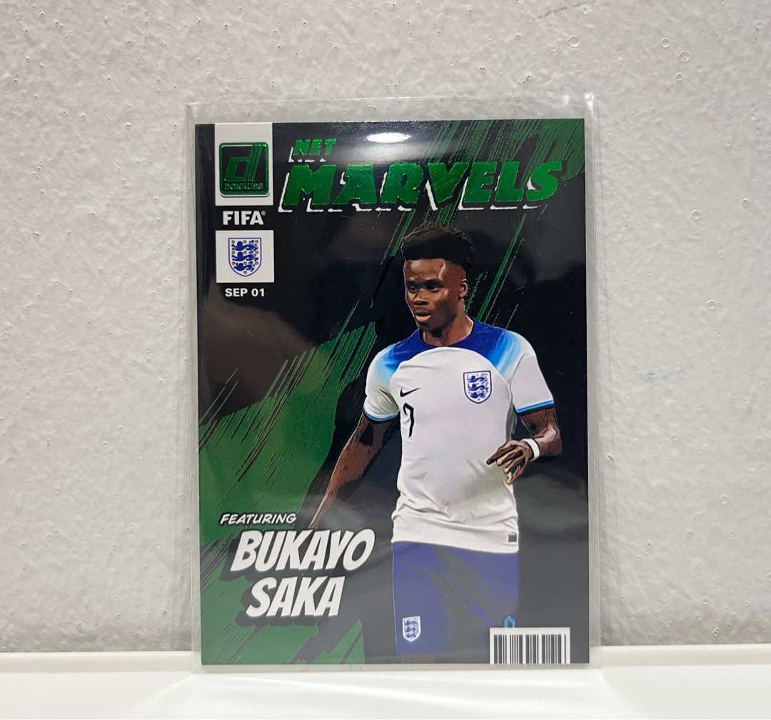Bukayo Saka England Arsenal Green Marvel !, Hobbies & Toys, Toys ...