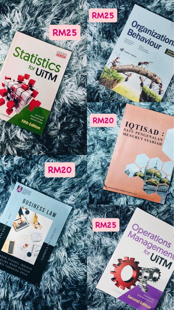 Buku Teks UiTM, Hobbies & Toys, Books & Magazines, Textbooks on Carousell