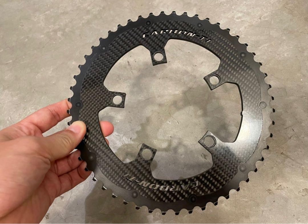 Carbon Ti Carbon Chain Ring, Sports Equipment, Bicycles & Parts ...