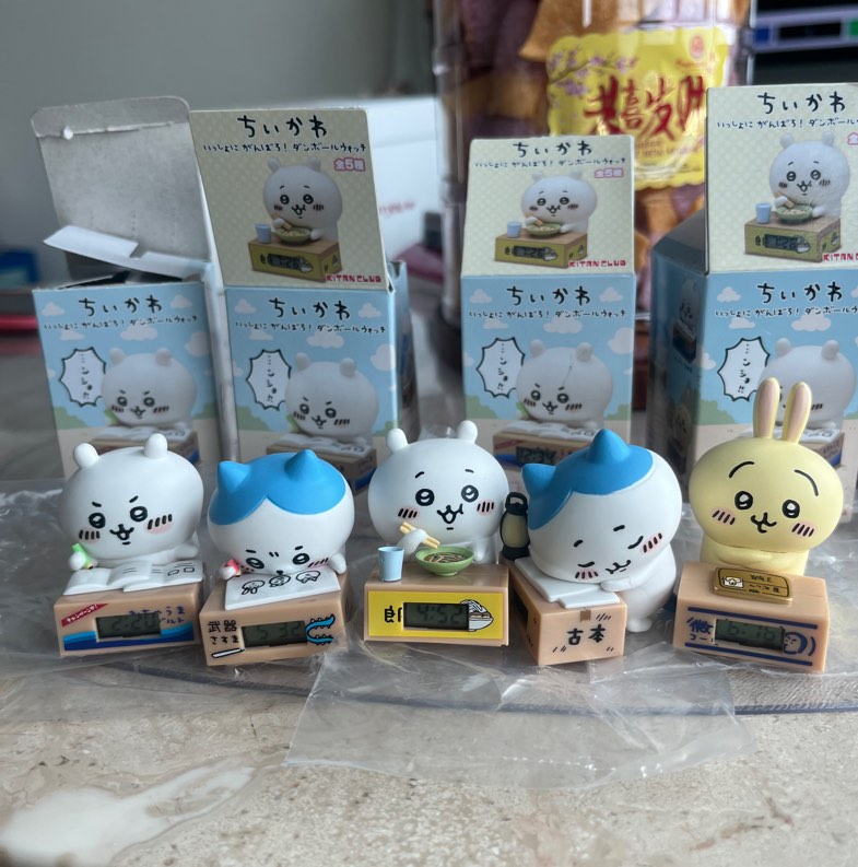 Chiikawa clock blind box ALL 3 FOR $24, Hobbies & Toys, Toys & Games on ...