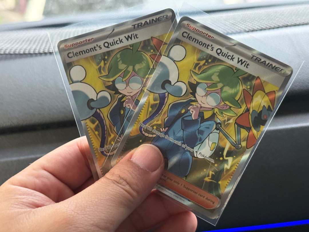 Clemonts Quick Wit 229/191 - Surging Sparks - Full Art Trainer ...