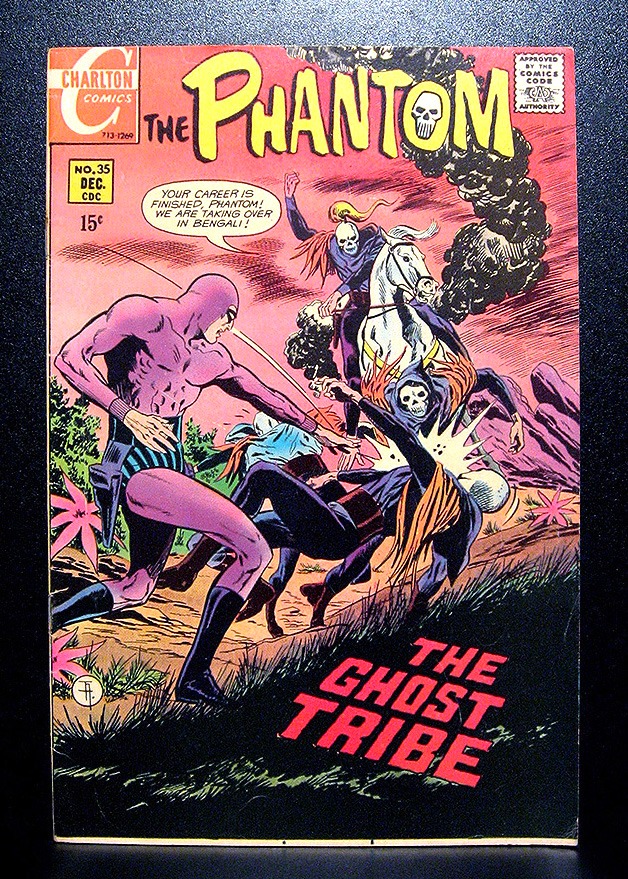 COMICS: Charlton: Phantom #35 (1969), Jim Aparo cover art, Hobbies ...