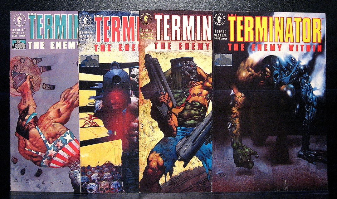 COMICS: Dark Horse: The Terminator: The Enemy Within #1-4 (1991), Ian ...
