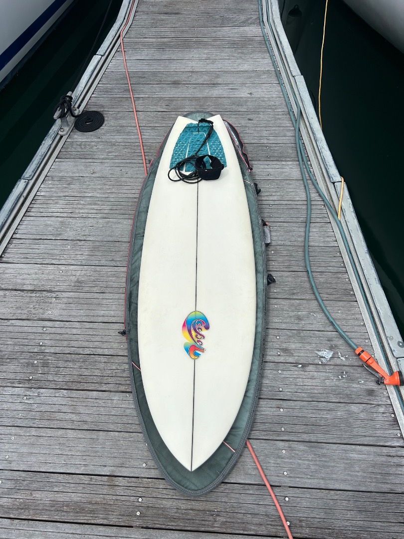 Cooper Twin Thang Twin Fin Surfboard, Sports Equipment, Sports & Games ...