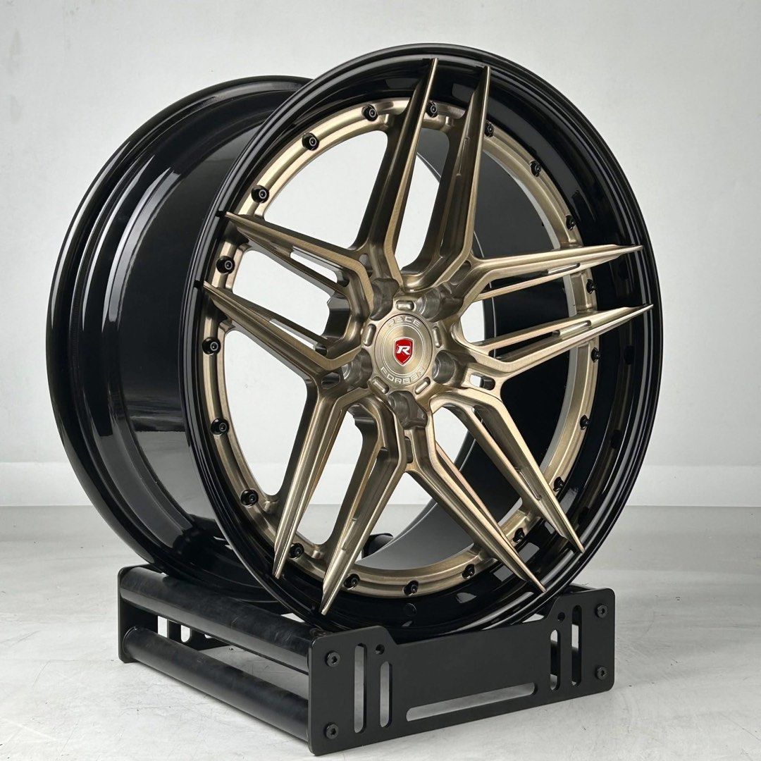 Custom made Forged rim, Car Accessories, Tyres & Rims on Carousell