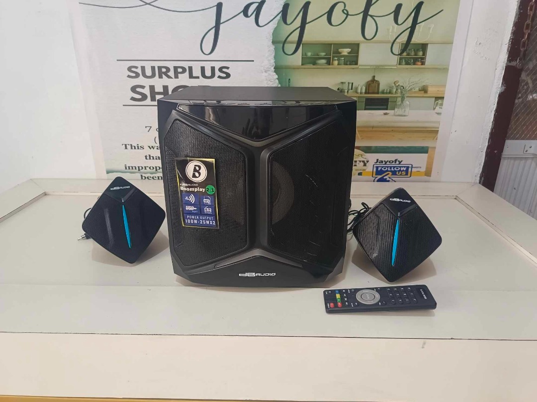 dB Audio Boomplay 2.1 Subwoofer System (100watts + 25watts x2), Audio, Soundbars, Speakers ...