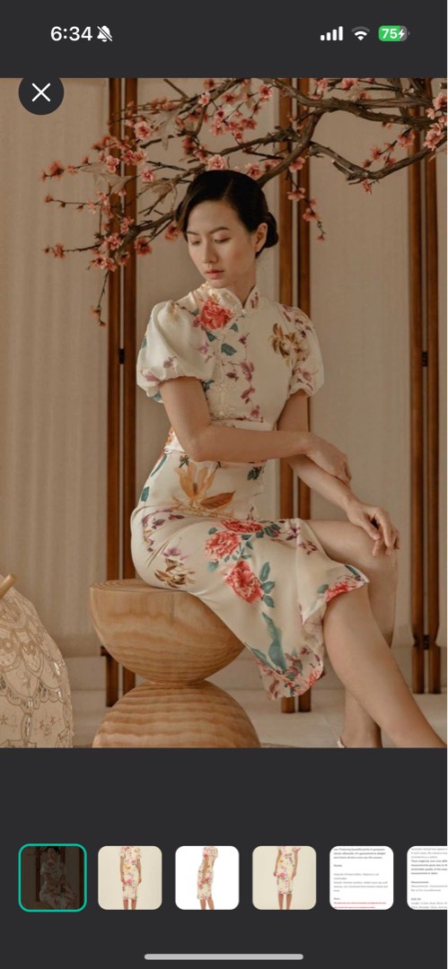 Doublewoot DW Darueting Cheongsam Qipao, Women's Fashion, Dresses & Sets, Dresses on Carousell