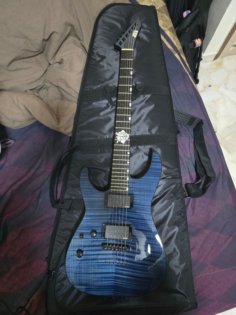 ESP Artist Signature Custom Shop M-II ROSELIA SAYO BanG Dream Electric ...