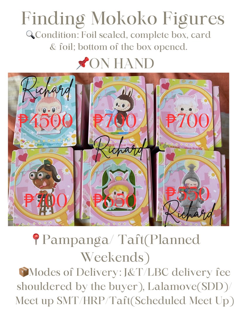 Finding Mokoko Figures - Mokoko / Labubu / Crybaby / Sweetbean ...