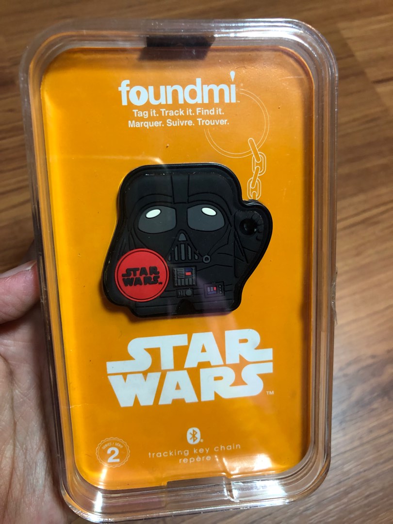 Foundmi Star Wars Darth Vader App Enabled Bluetooth Tracking Tag ...