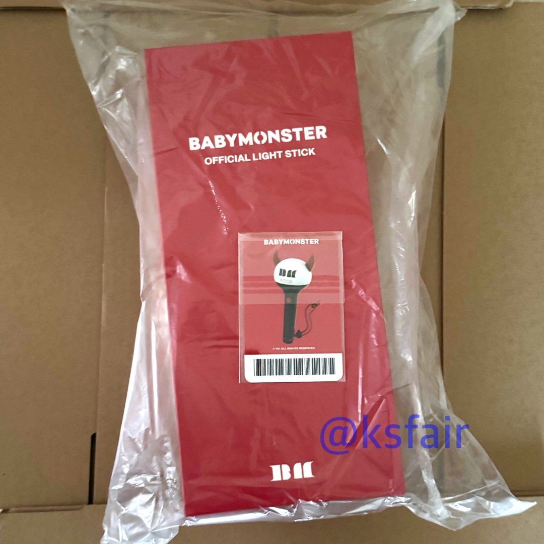 [FREE Delivery] OFFICIAL BABYMONSTER BM BAEMON Lightstick Light Stick ...
