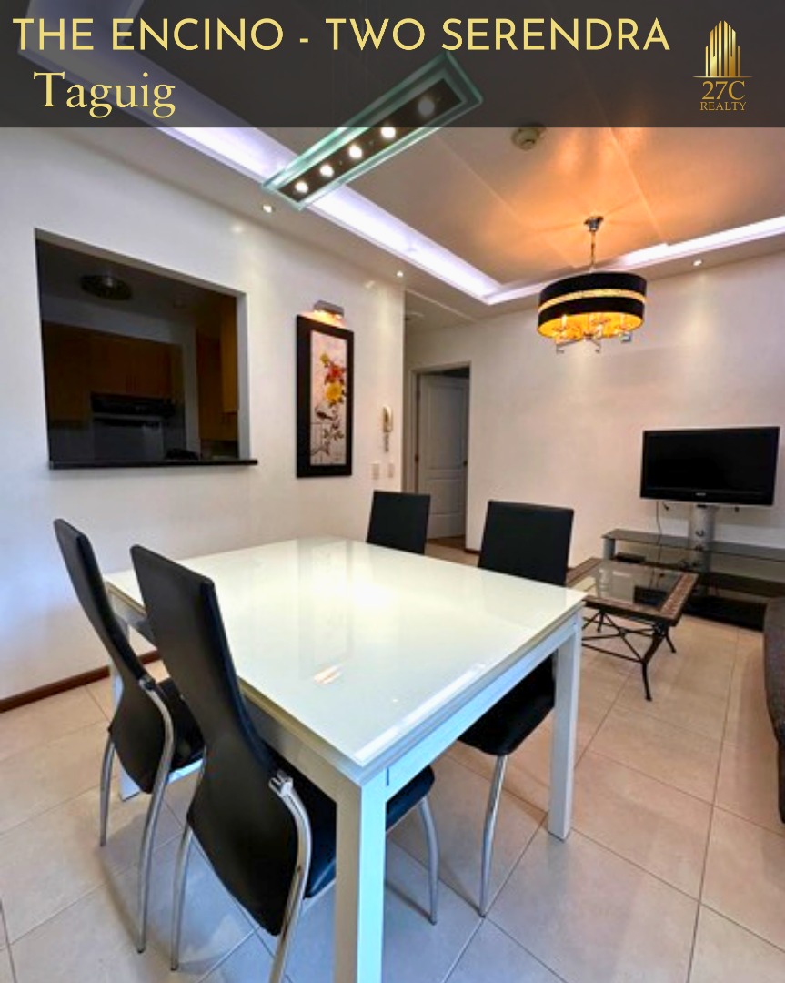 Fully Furnished 1BR Unit for Rent in Encino at Two Serendra, Taguig, Property, Rentals ...