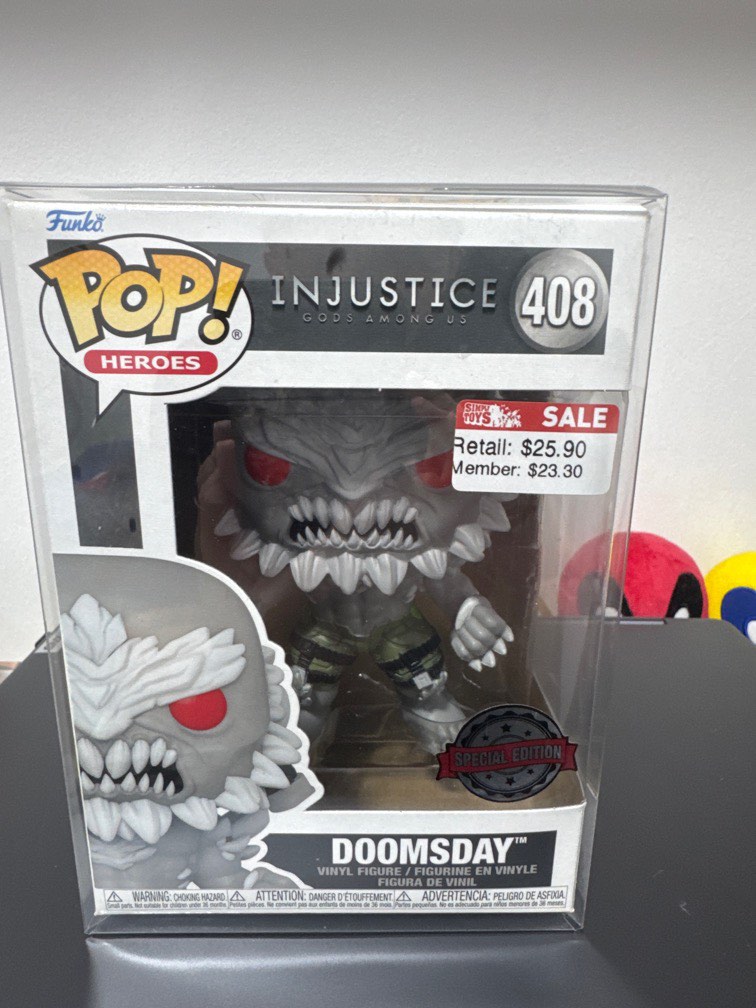 Funko pop Doomsday, Hobbies & Toys, Toys & Games on Carousell