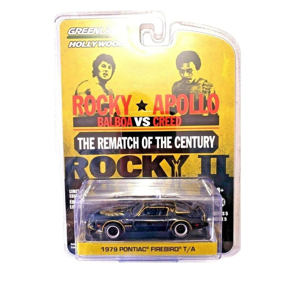 Greenlight 1/64 Scale Rocky II 1979 Pontiac Firebird Die-cast Car 44650 ...