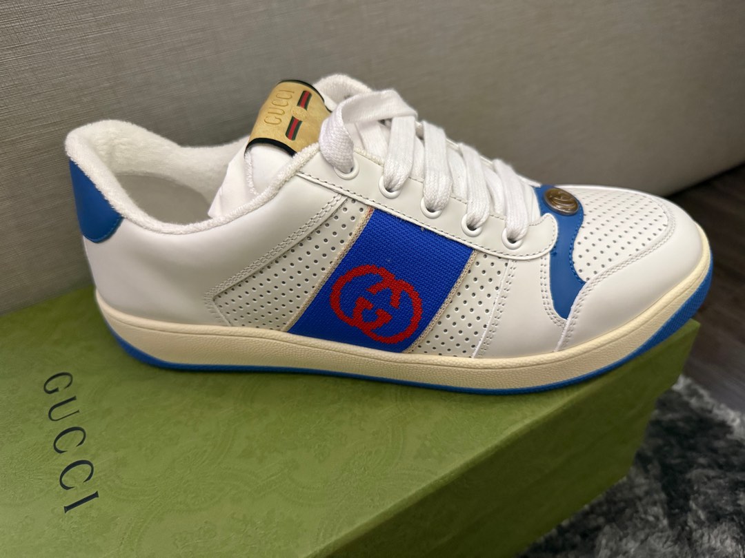 Gucci mens screener trainers, Men's Fashion, Footwear, Sneakers on ...