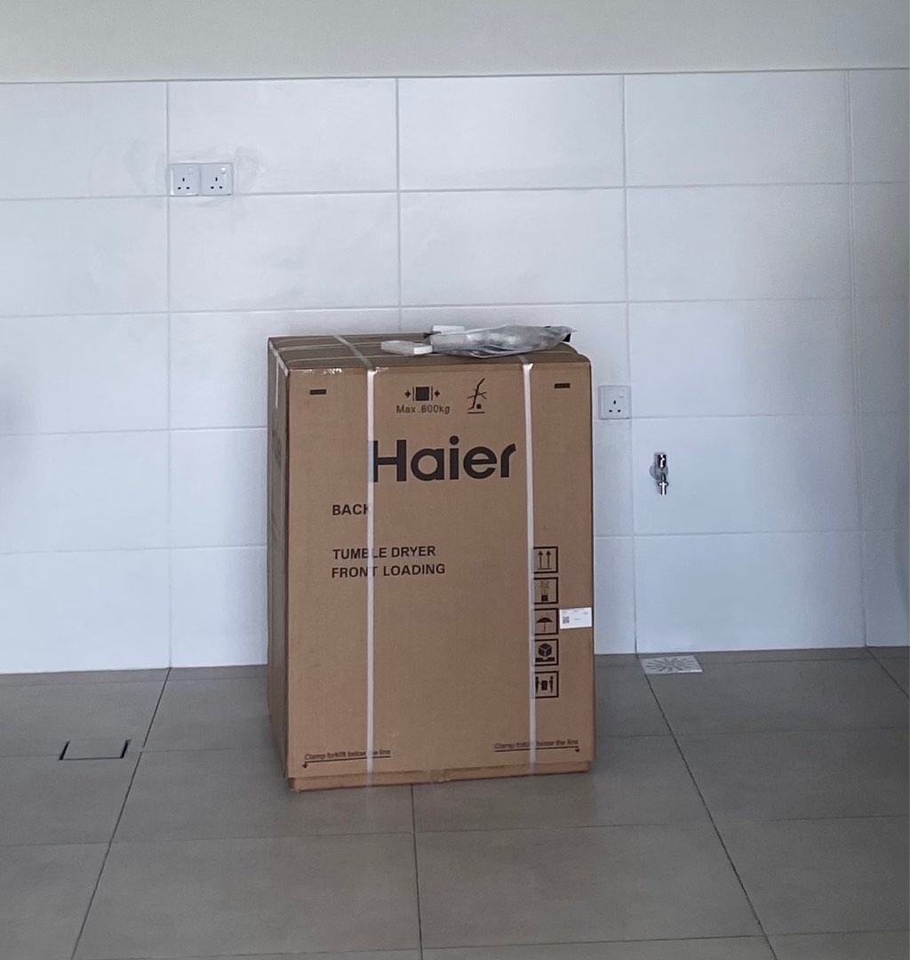Haier HDV70A1 Vented Dryer, TV & Home Appliances, Washing Machines and ...