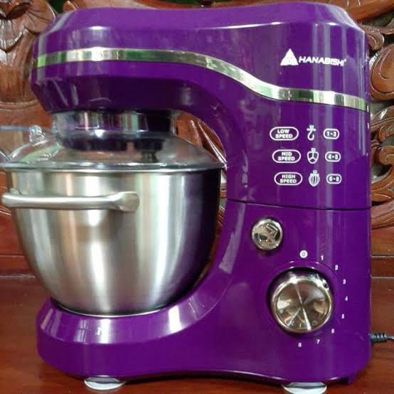 HANABISHI 3.0L.PROFESSIONAL STAND MIXER w/ Solid Stainless Steel Bowl ...