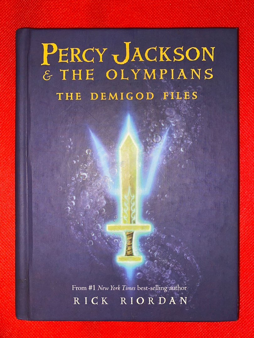 [Hardcover] Percy Jackson & The Olympians: The Demigod Files by Rick ...