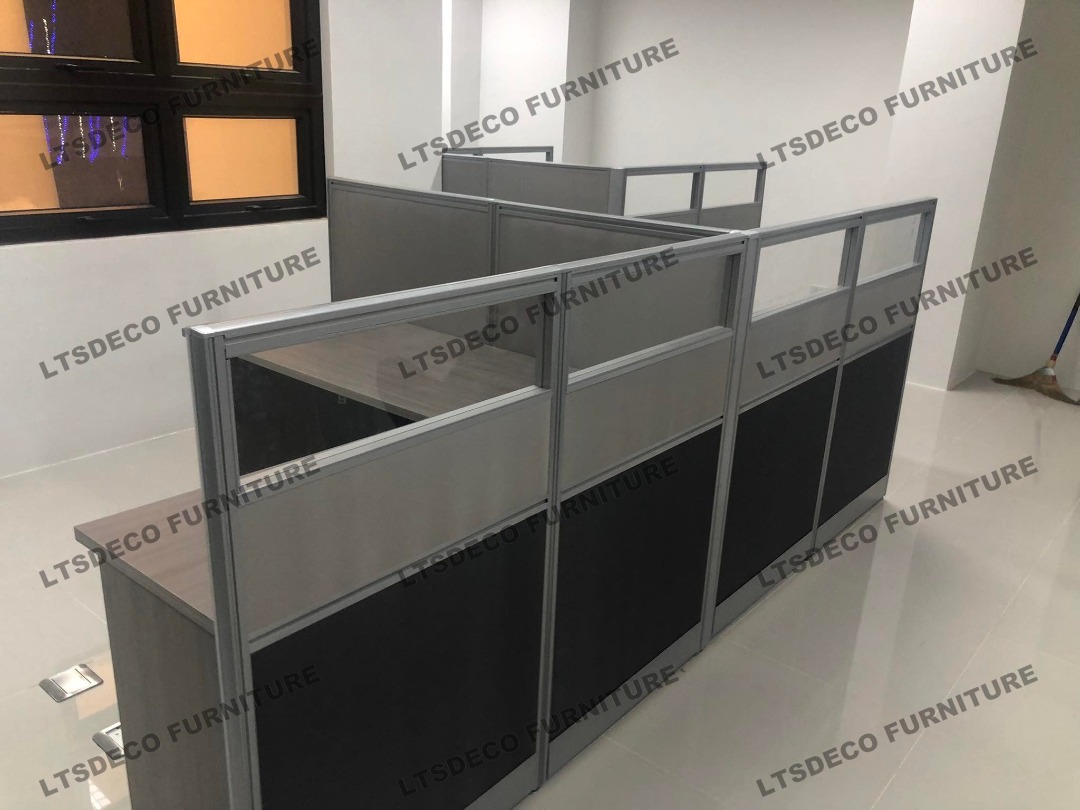 HIGH PANEL WORKSTATION TBALE PARTITION | OFFICE PARTITION, Furniture ...