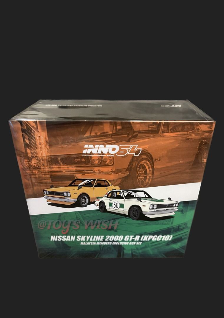 Inno64 Nissan Skyline 2000 GT-R KPG10 Hako, Hobbies & Toys, Toys ...