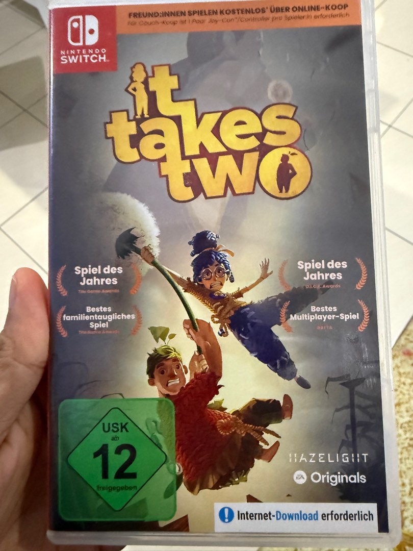 It Takes Two Nintendo Switch, Video Gaming, Video Games, Nintendo on Carousell