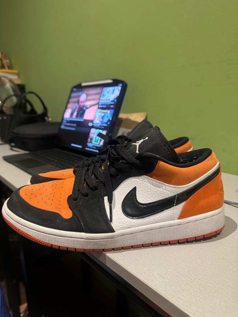 Jordan 1 Low Shattered Back Board, Men's Fashion, Footwear, Sneakers on ...