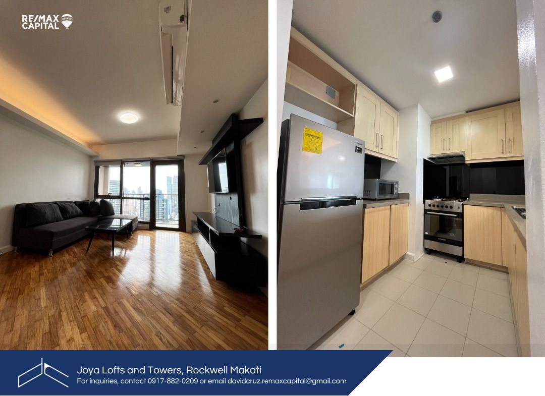 Joya Lofts and Towers, Rockwell Makati 1BR Unit for Sale, Property, For ...