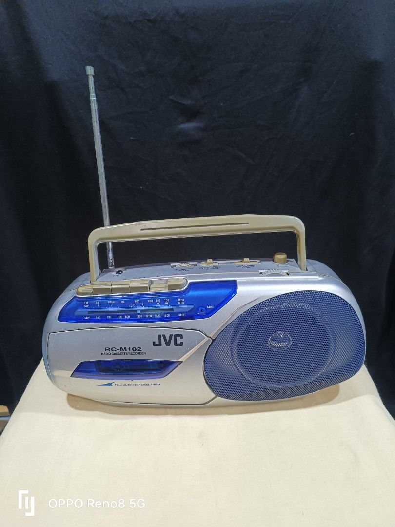 JVC radio cassette recorder (RC-M102), Audio, Portable Music Players on ...