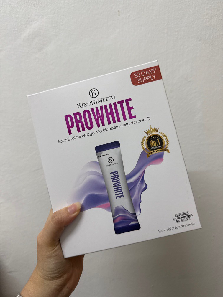 KINOHIMITSU Pro White(Opened), Health & Nutrition, Health Supplements ...